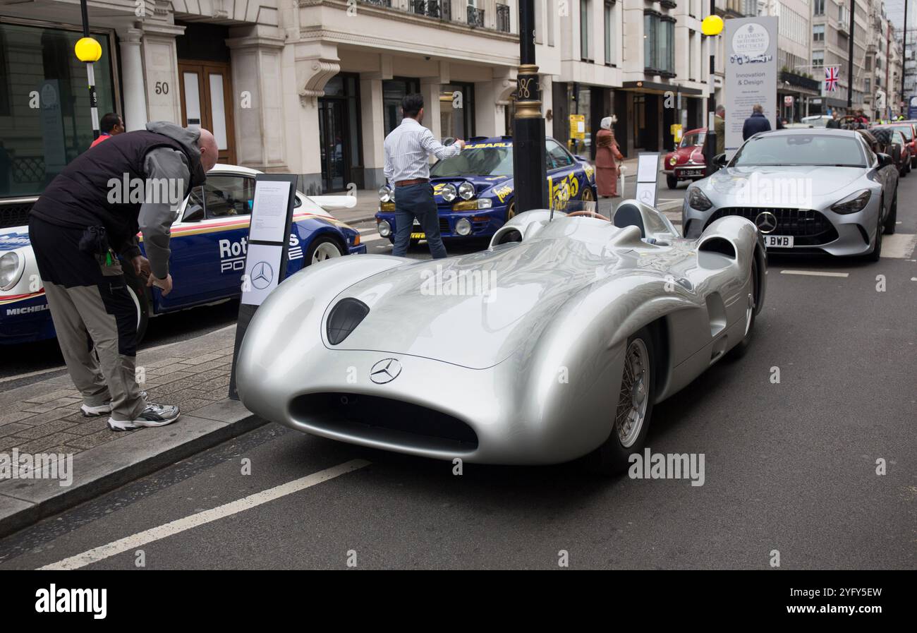 1955 Mecedes Benz W 196 R Racing Car RAC.St James's Motoring Spectacle ...