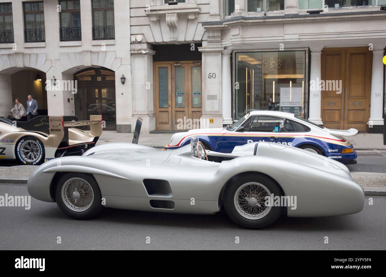 1955 Mecedes Benz W 196 R Racing Car RAC.St James's Motoring Spectacle ...