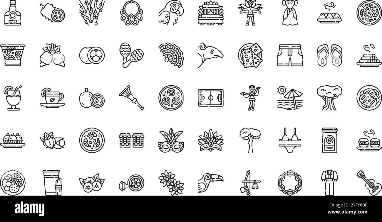 High-Quality Vector Icons Collection with Editable Stroke. Ideal for Professional and Creative ...