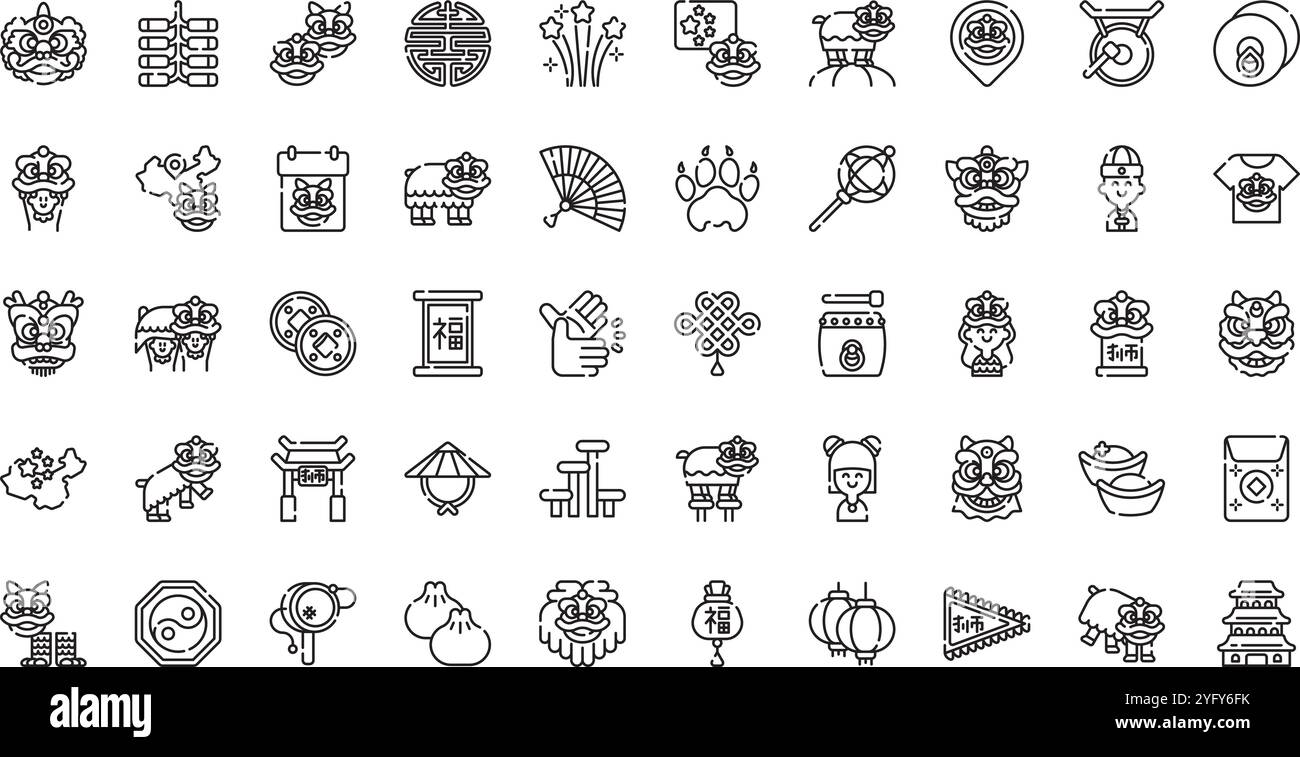 High-Quality Vector Icons Collection with Editable Stroke. Ideal for Professional and Creative ...