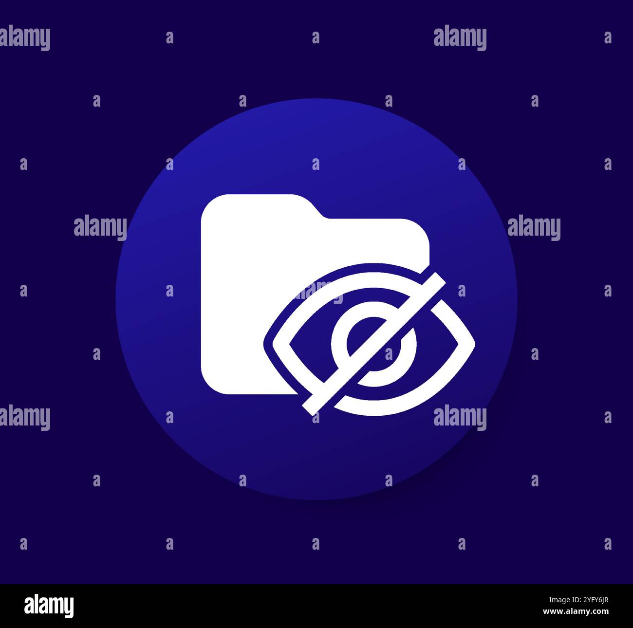 hidden folder icon for apps Stock Vector Image & Art - Alamy