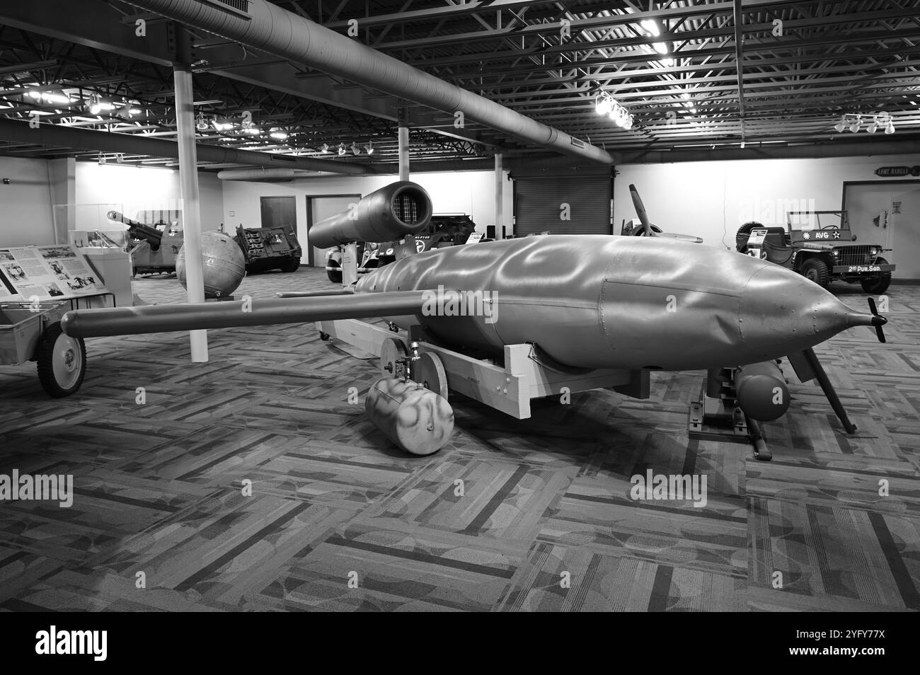 German V1 Cruise Missile from World War Two Stock Photo - Alamy