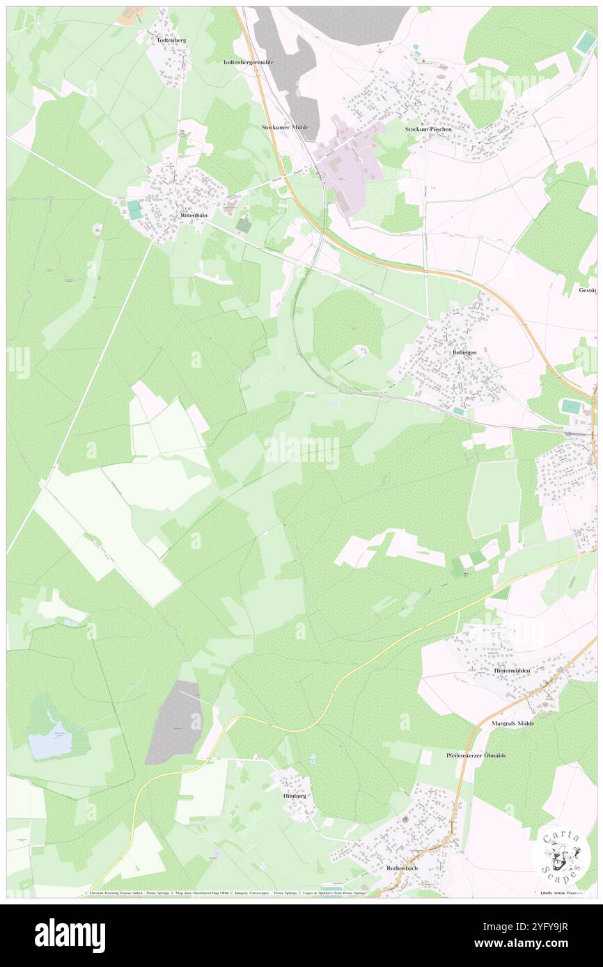 Bellingen map hi-res stock photography and images - Alamy