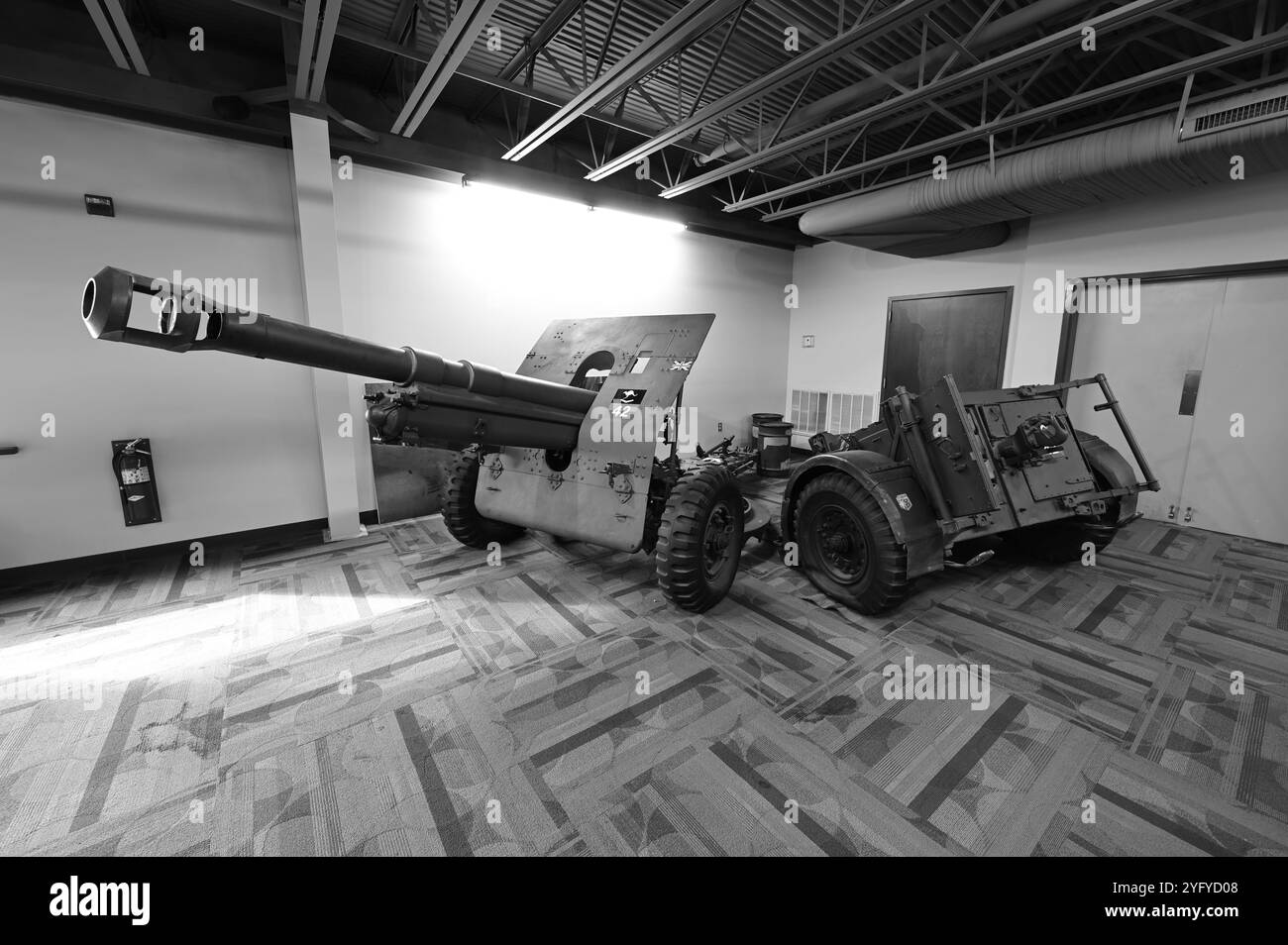 Ordnance QF 25 Pounder Stock Photo - Alamy