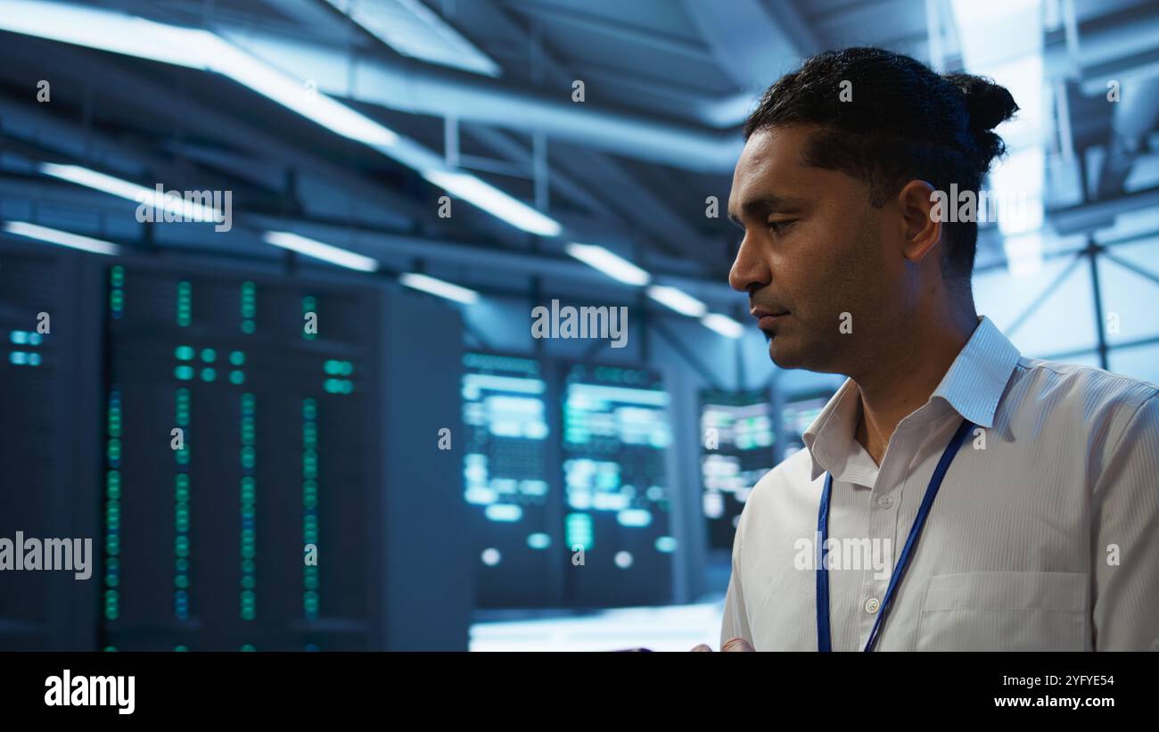 Software developer walking in data hi-res stock photography and images ...