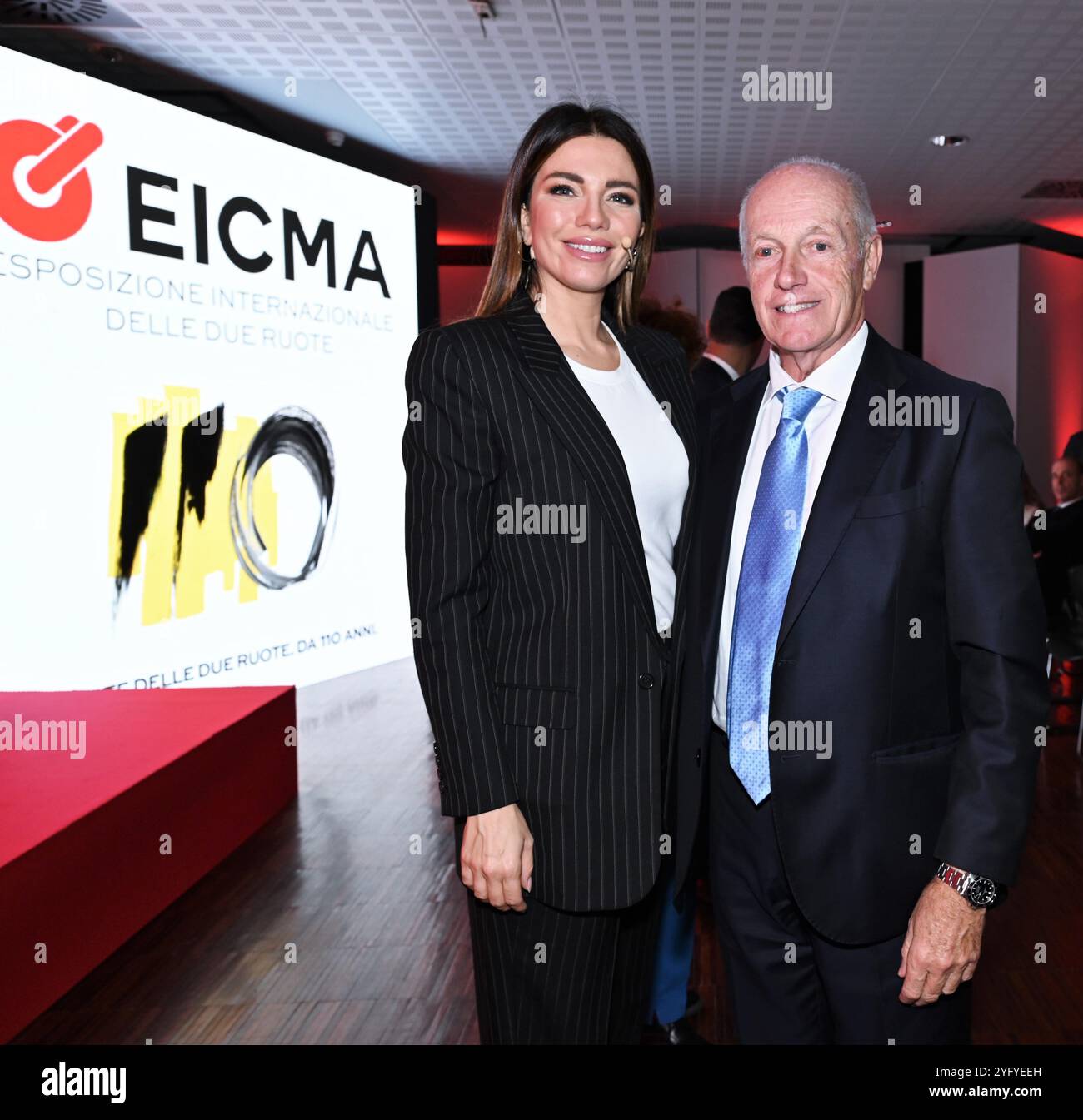 Milan, Italy EICMA 2024 institutional inauguration International Two ...