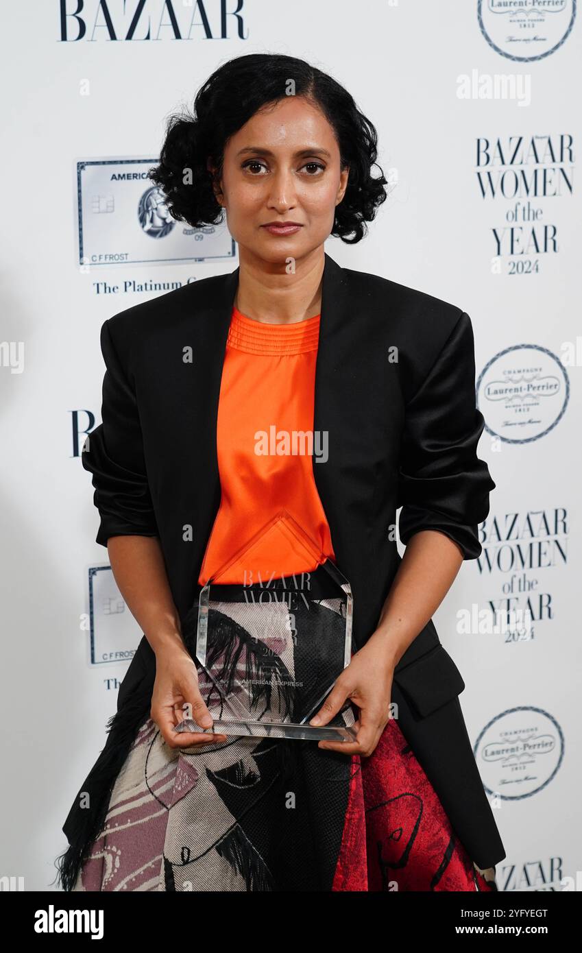 Rana Begum who has won the Artist Award at the Harper's Bazaar Women of ...