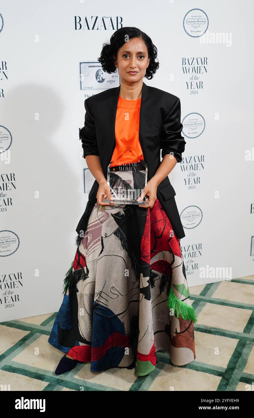 Rana Begum who has won the Artist Award at the Harper's Bazaar Women of ...