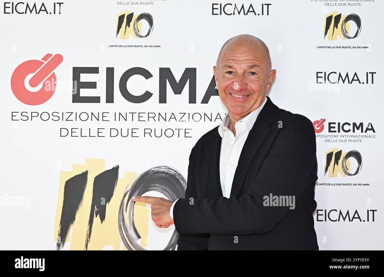 Milan, Italy EICMA 2024 institutional inauguration International Two ...