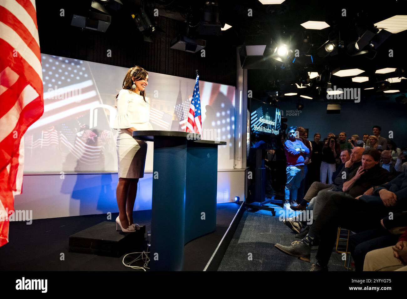 DEN HAAG - Shefali Razdan Duggal, the U.S. ambassador to the ...