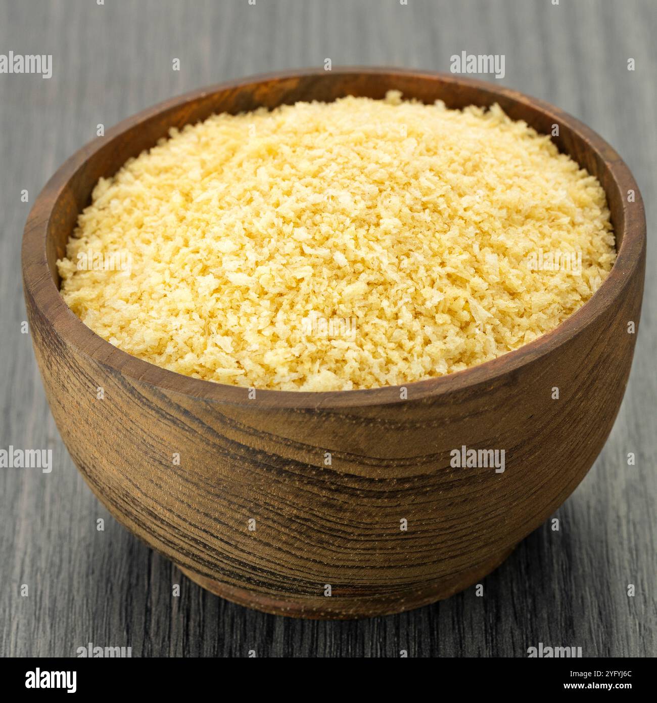 Japanese yellow panko crumbs in the bowl Stock Photo - Alamy