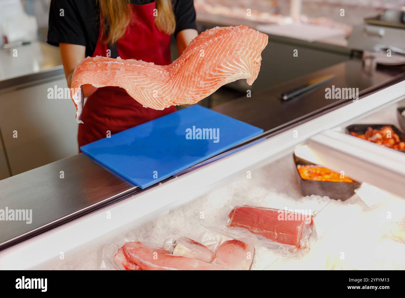 Visit your local Seafood Market for Fresh Salmon Fillet, perfect for a ...