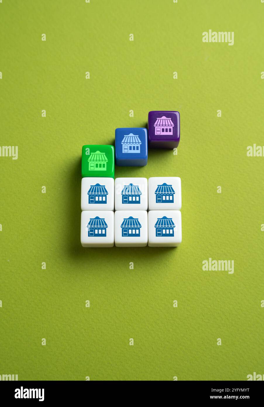 Opening new stores and businesses. Expansion and investment Stock Photo ...