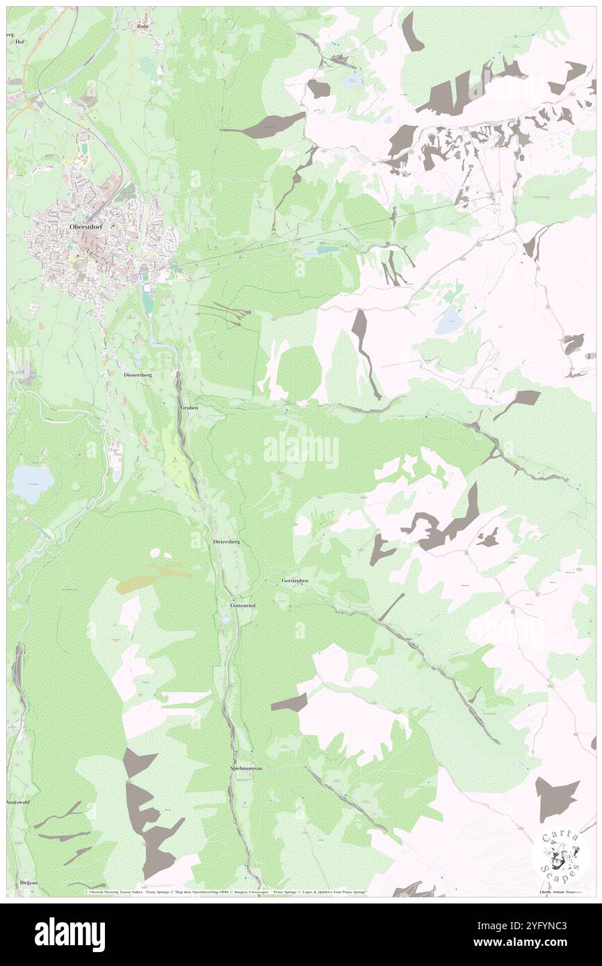 Gundle, Swabia, DE, Germany, Bavaria, N 47 23' 3'', N 10 18' 51'', map ...