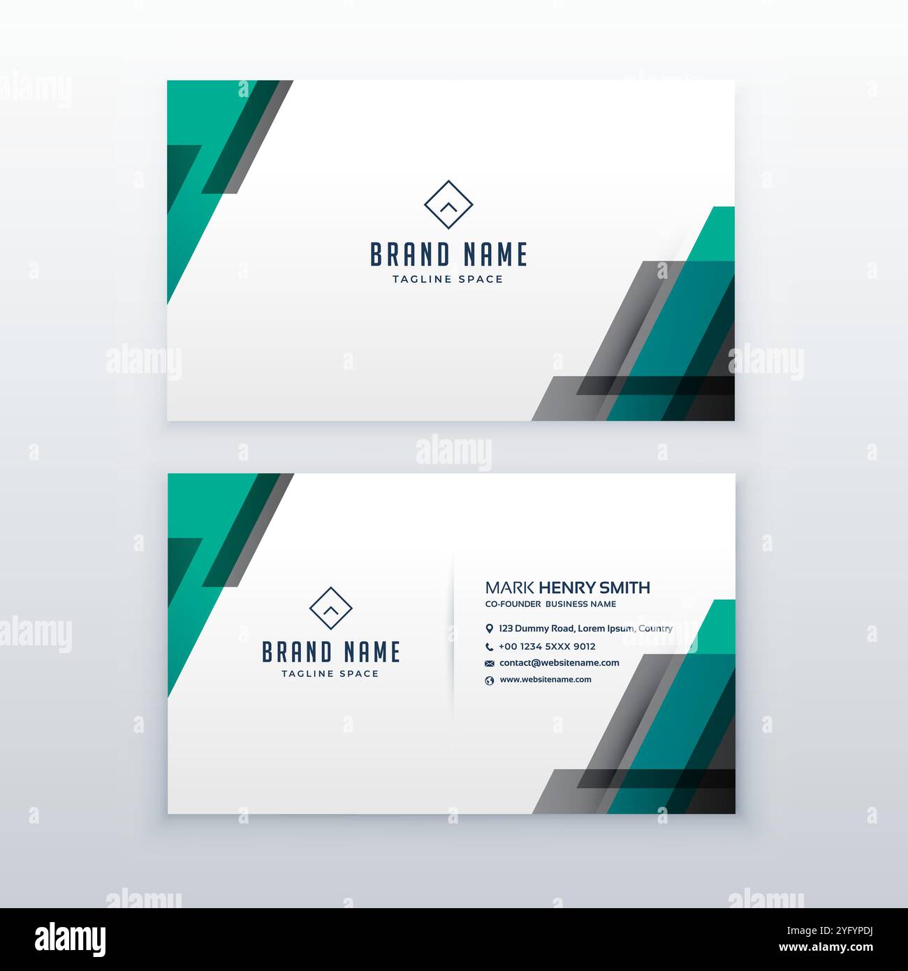 Double sided business card hi-res stock photography and images - Alamy