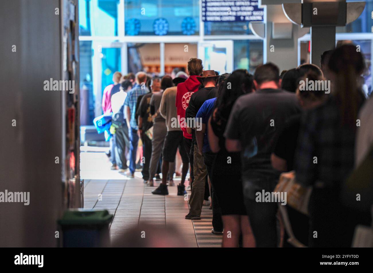 Mesa, Arizona, USA. 5th Nov, 2024. Arizona voters flocked to the polls ...