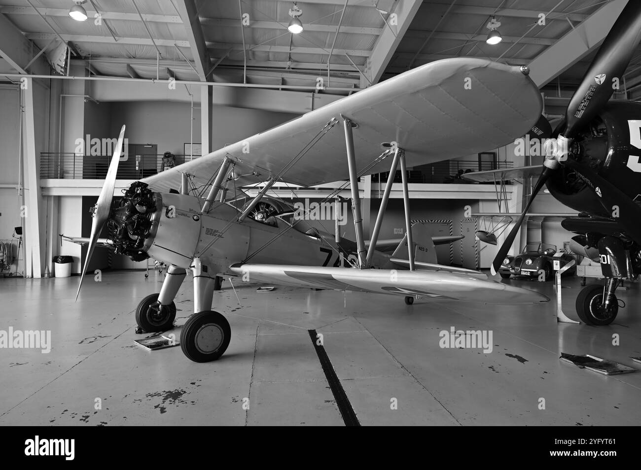 Virginia military aviation museum Black and White Stock Photos & Images ...