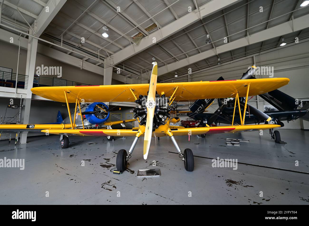 Stearman biplane rudder hi-res stock photography and images - Alamy