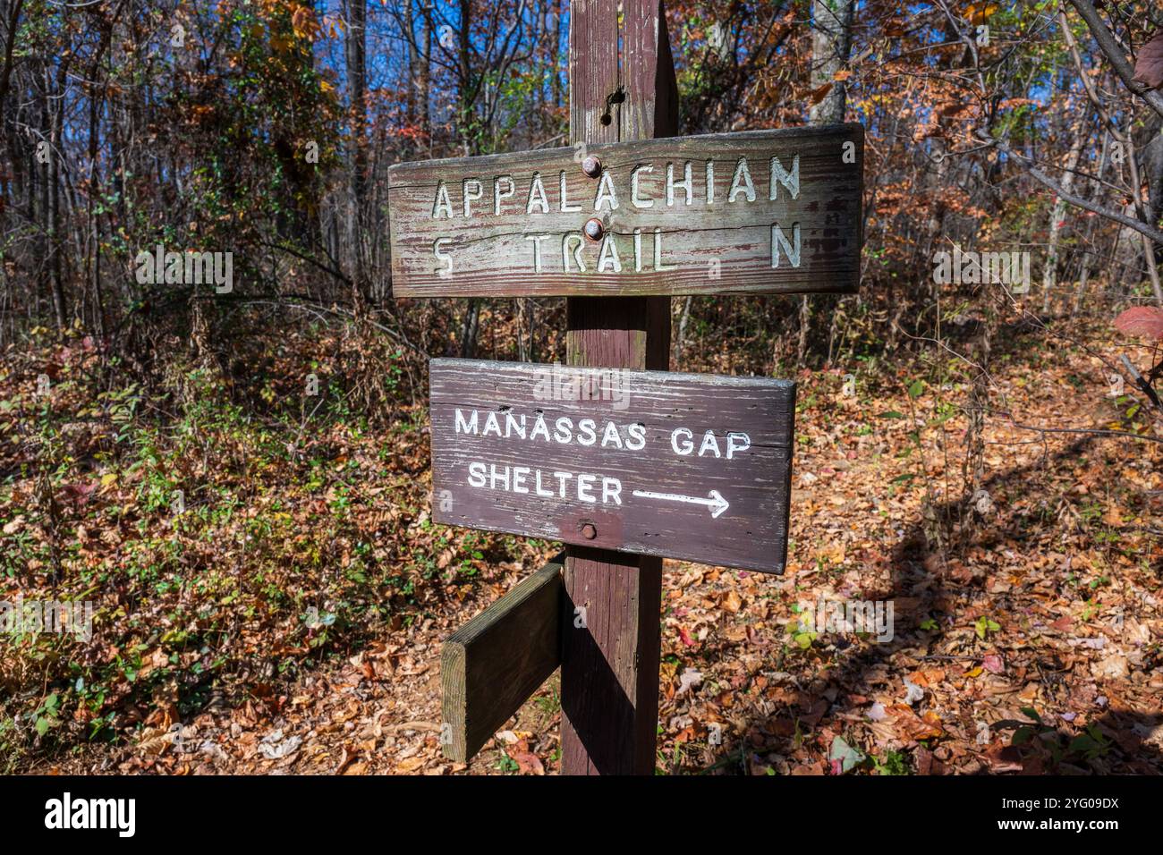 Appalachian trail signs hi-res stock photography and images - Alamy