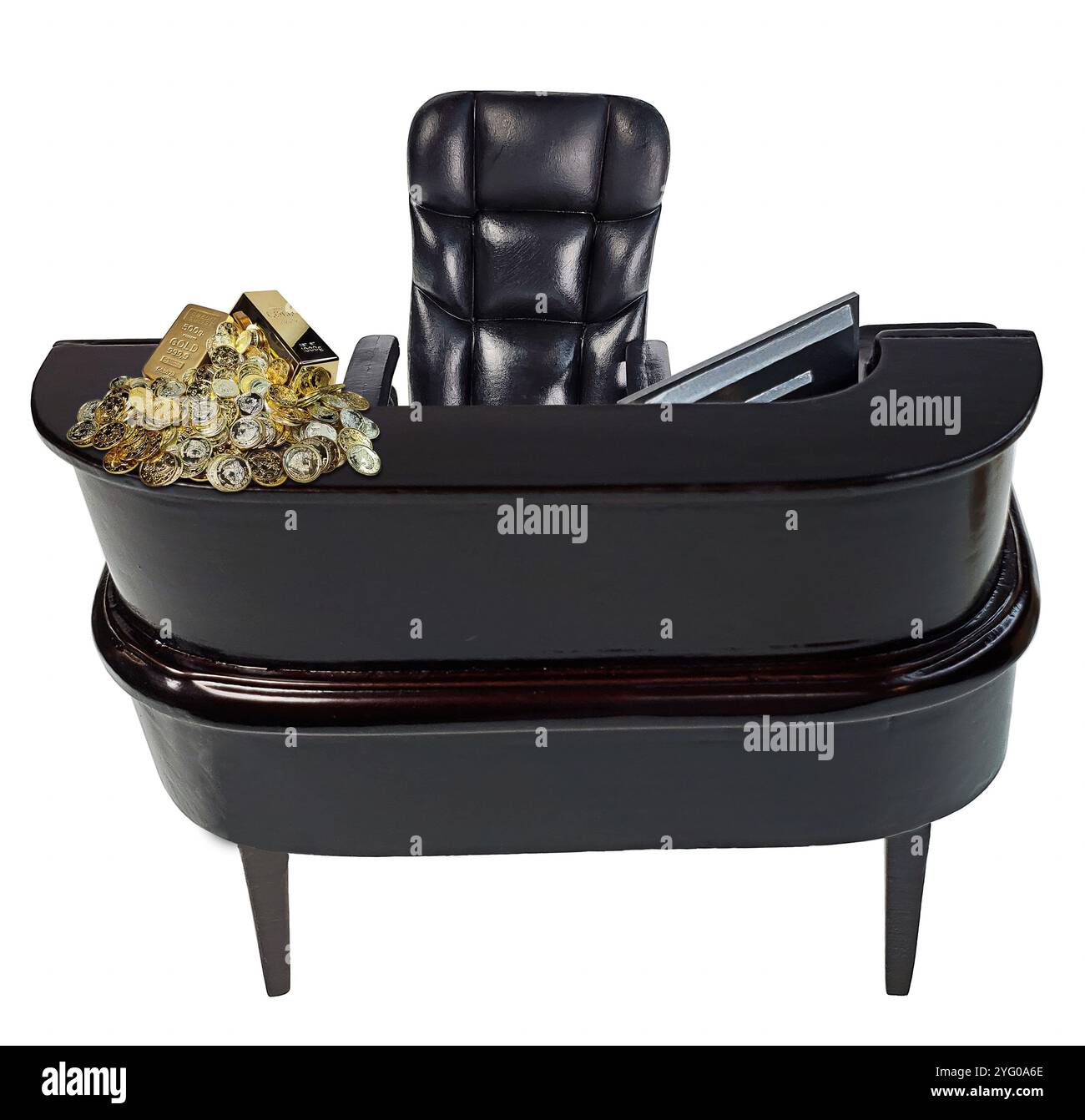 Antique gold coins in pile hi-res stock photography and images - Alamy