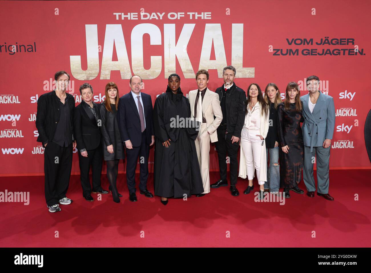 Premiere THE DAY OF THE JACKAL Volker Bertelmann, Sam Hoyle, Meghan ...