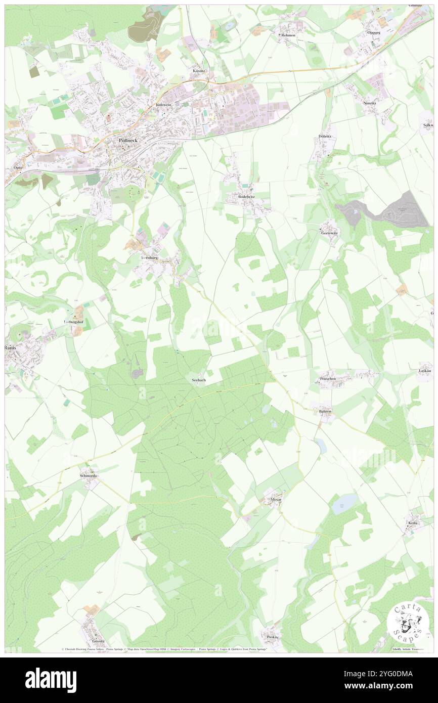 Map of springer hi-res stock photography and images - Alamy