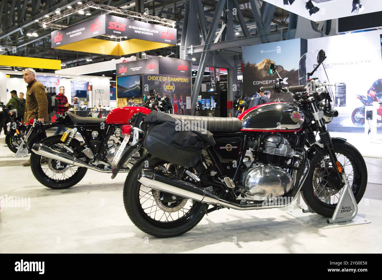 The International Two-Wheeler Exhibition. 20241105, Rho, Milan, Italy Stock Photo - Alamy