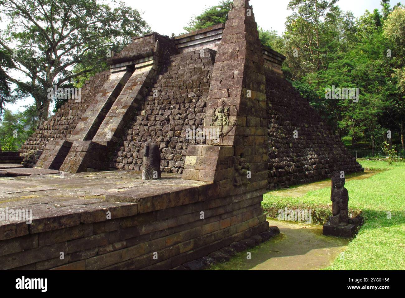 Sukuh Temple, ancient historical heritage site in central Java ...