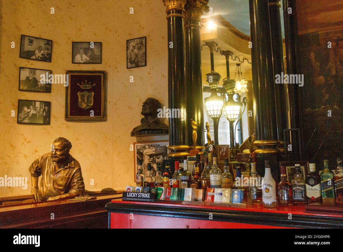 The El Floridita Classic Venue Favorite Of Ernest Hemingway In La ...