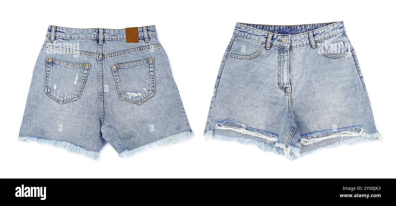 Jean shorts hi-res stock photography and images - Alamy