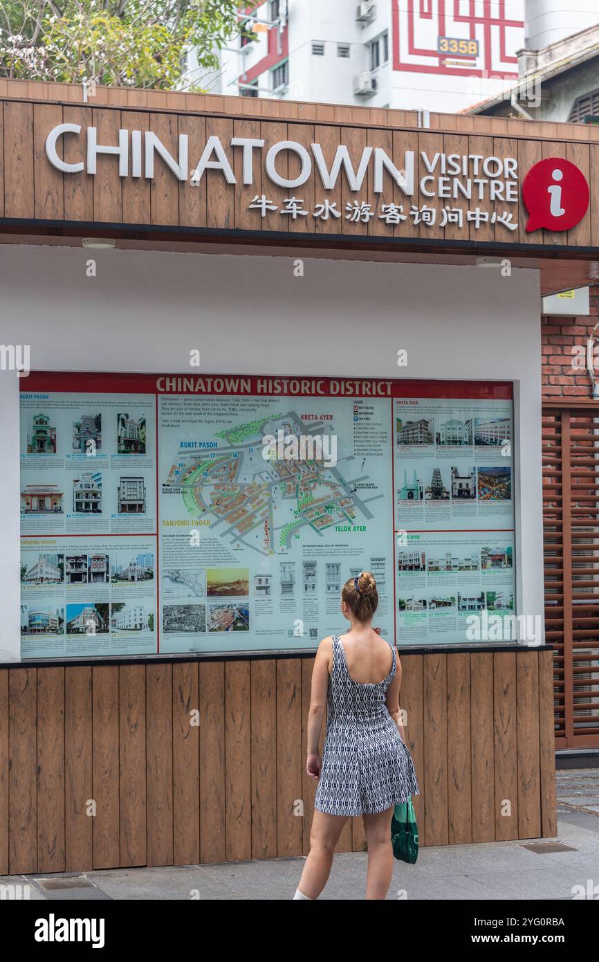 Singapore tourist map hi-res stock photography and images - Alamy