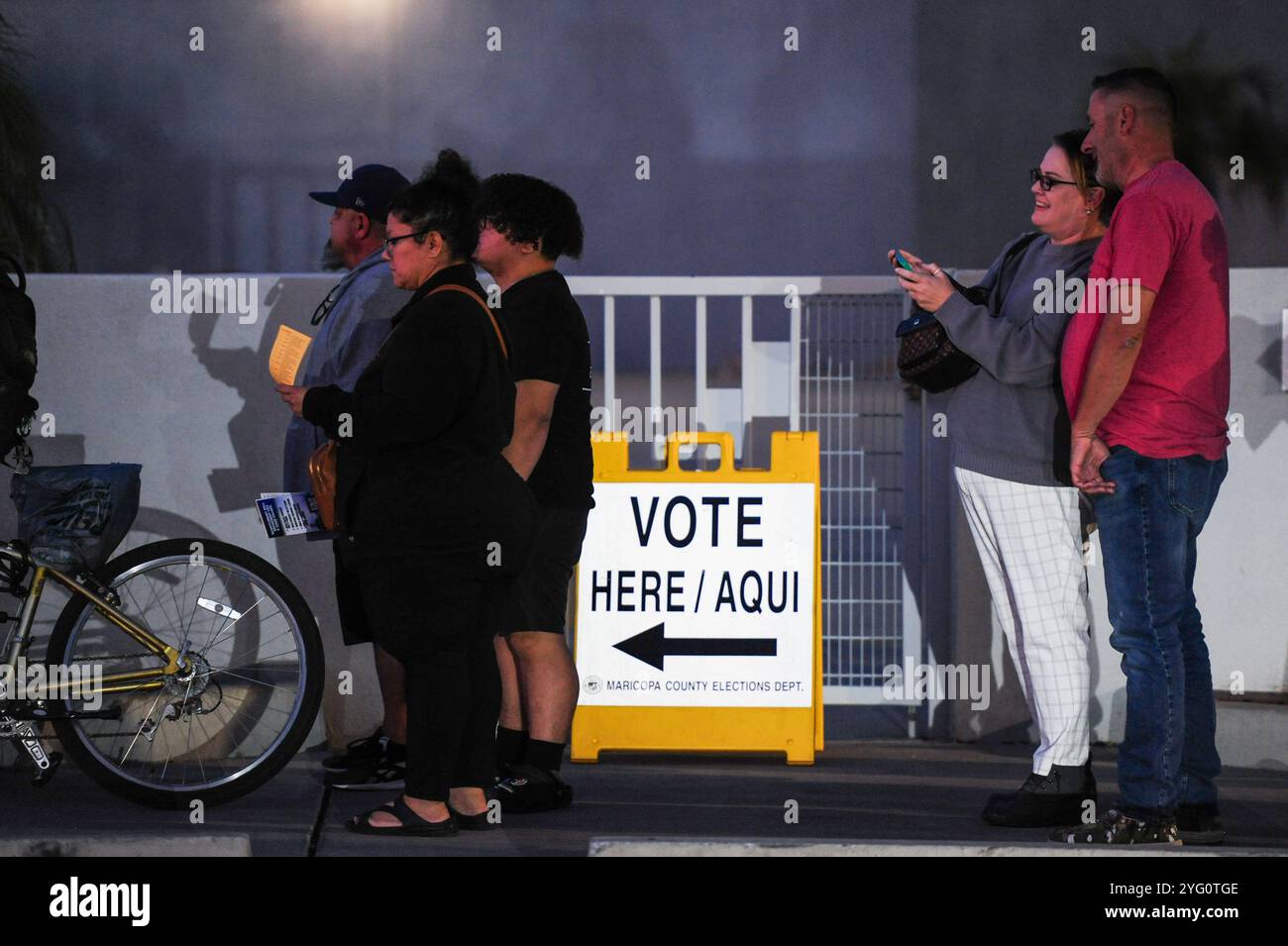 Voter turnout 2024 usa arizona hi-res stock photography and images - Alamy