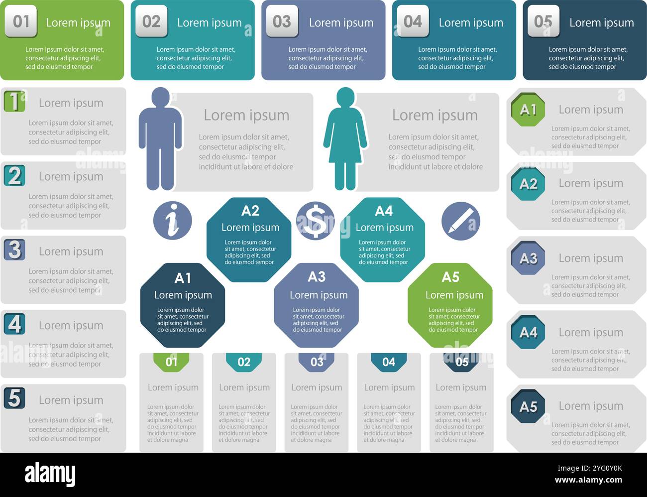 Business Infographics, Tags, And Icons Set Isolated On A White ...