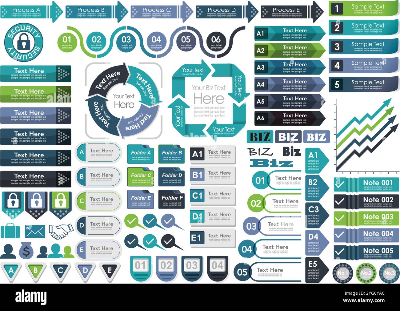 Business Infographics, Tags, And Icons Set Isolated On A White ...