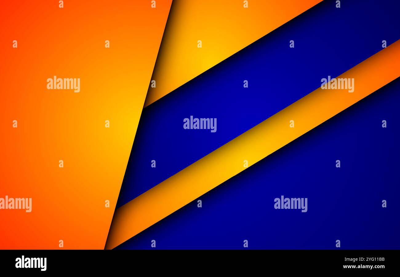 vector layers overlapping on space for background design Stock Vector ...