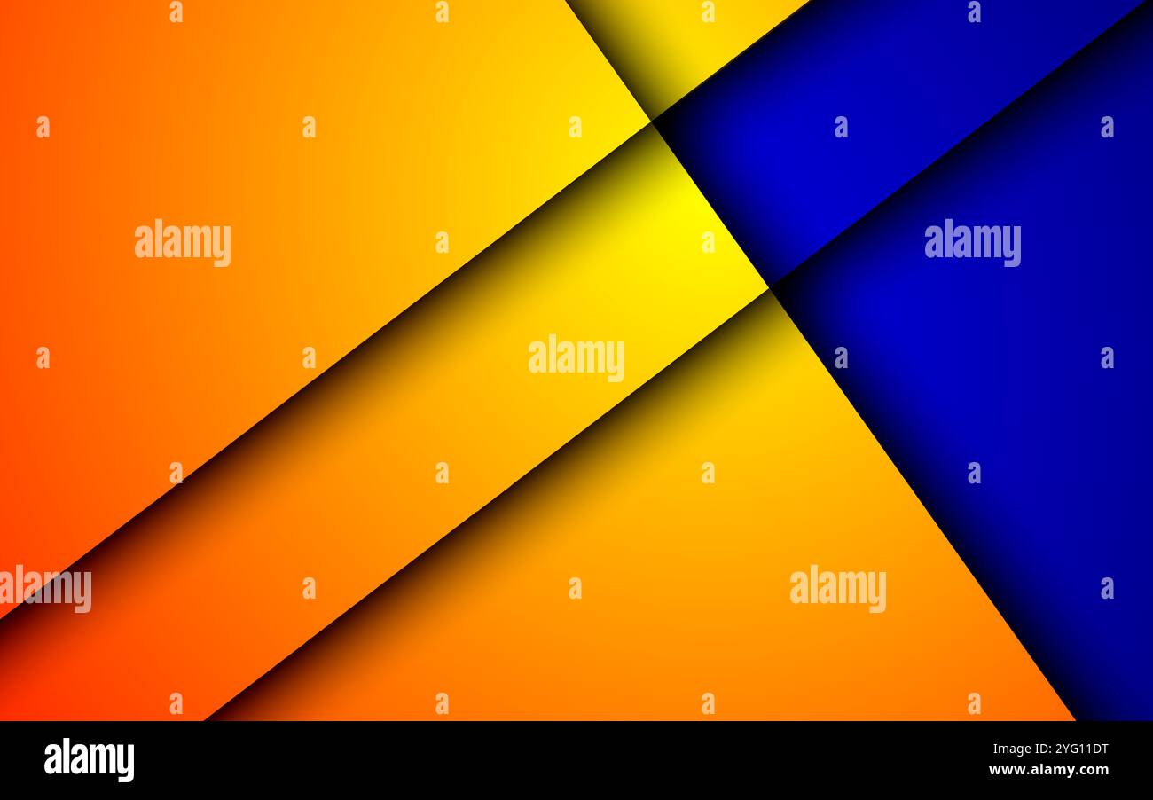 vector layers overlapping on space for background design Stock Vector ...