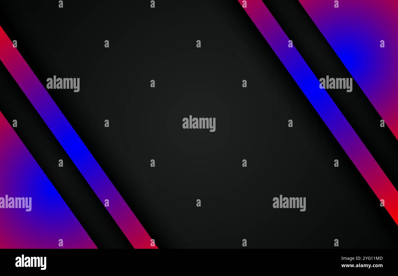 vector layers overlapping on space for background design Stock Vector ...