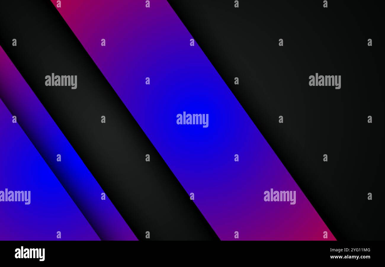 vector layers overlapping on space for background design Stock Vector ...