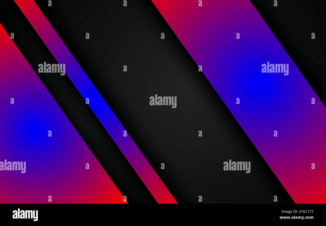 vector layers overlapping on space for background design Stock Vector ...