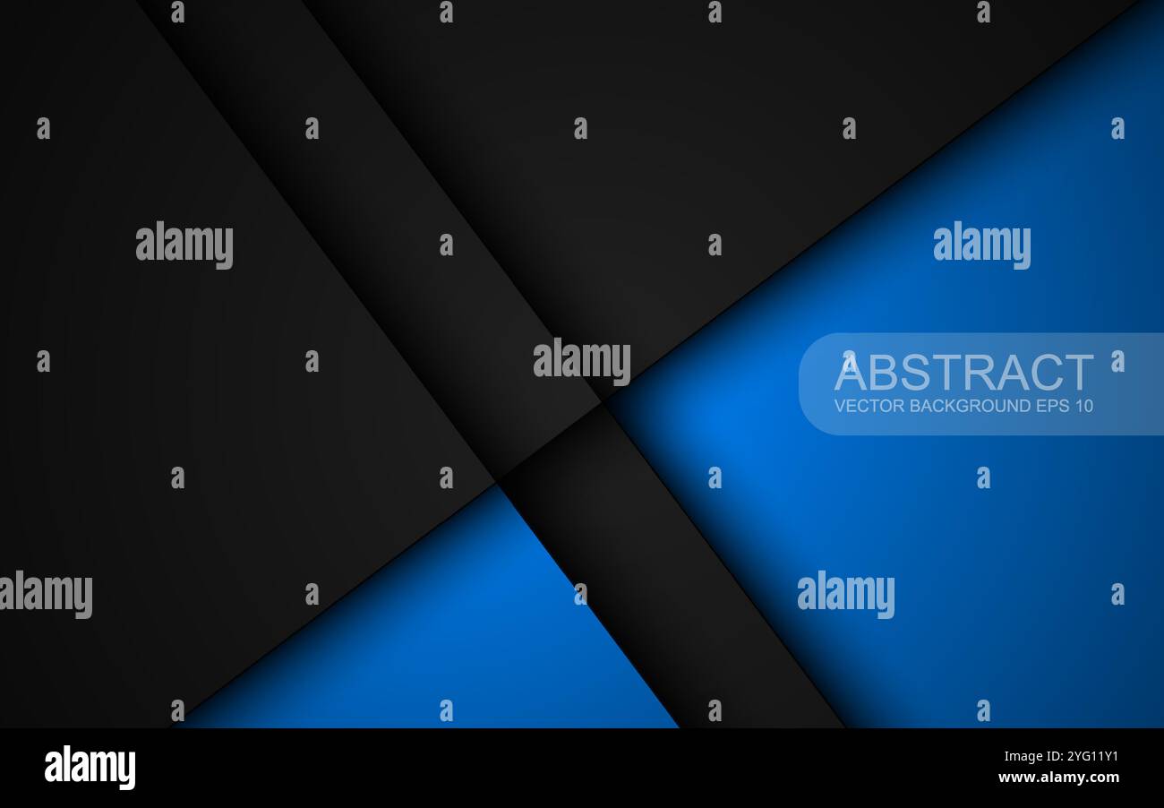 vector layers overlapping on space for background design Stock Vector ...