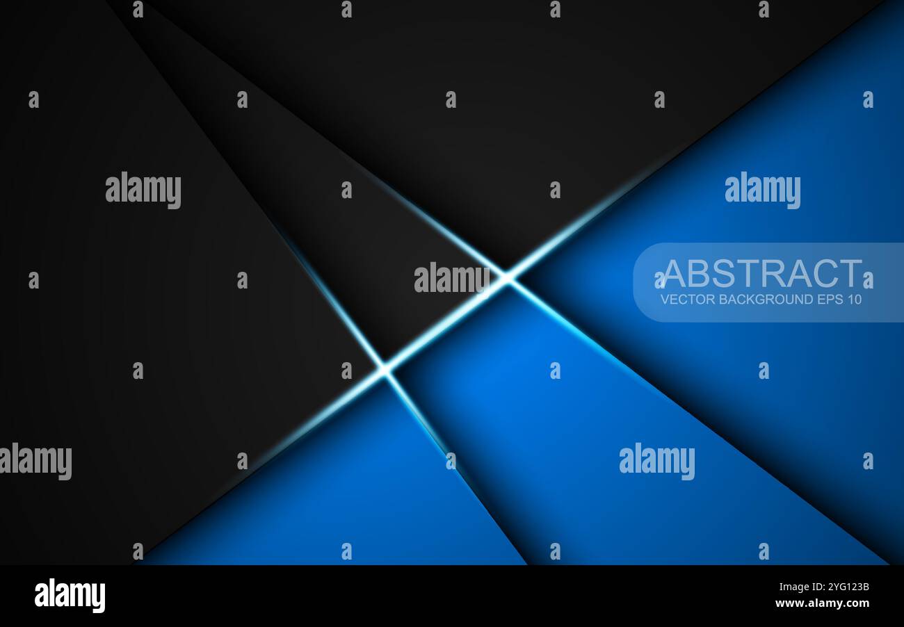 vector layers overlapping on space for background design Stock Vector ...