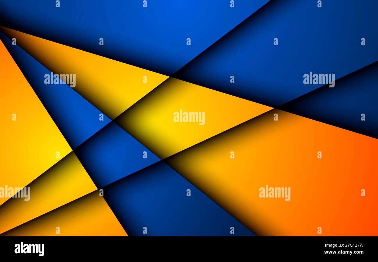 vector layers overlapping on space for background design Stock Vector ...