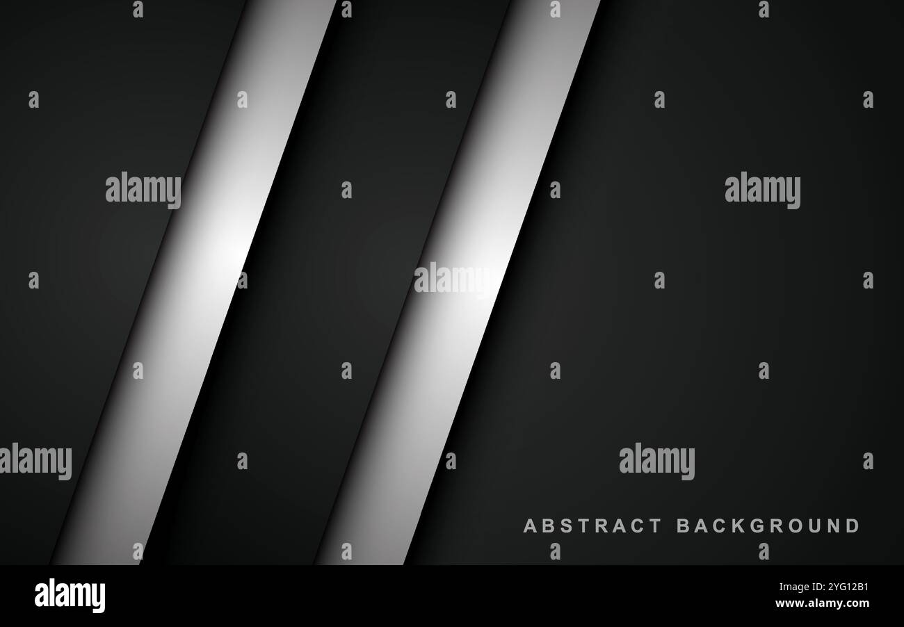 vector layers overlapping on space for background design Stock Vector ...