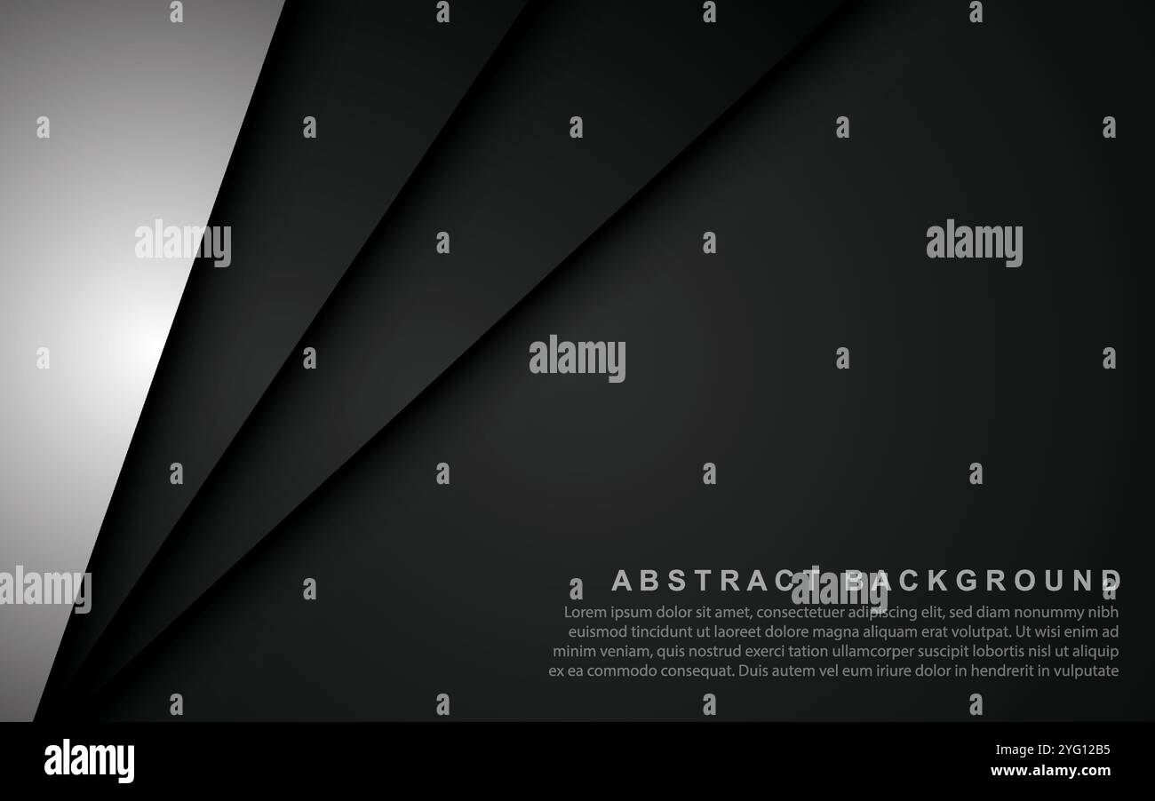 vector layers overlapping on space for background design Stock Vector ...