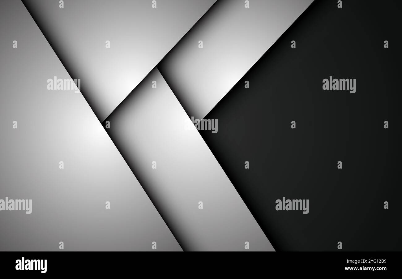 vector layers overlapping on space for background design Stock Vector ...