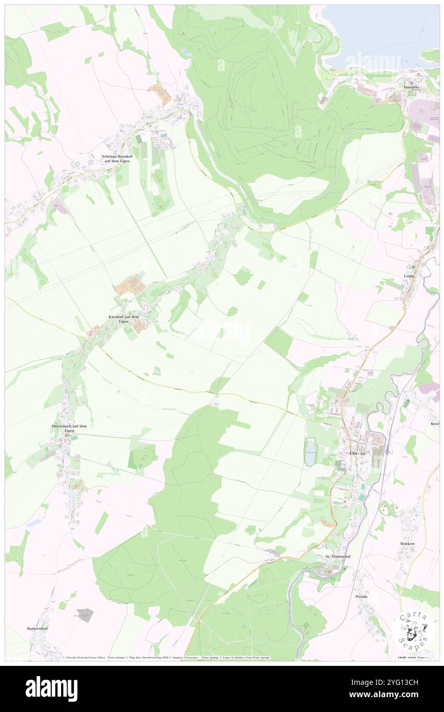 Kieferberg, DE, Germany, Saxony, N 51 1' 56'', N 14 54' 5'', map ...