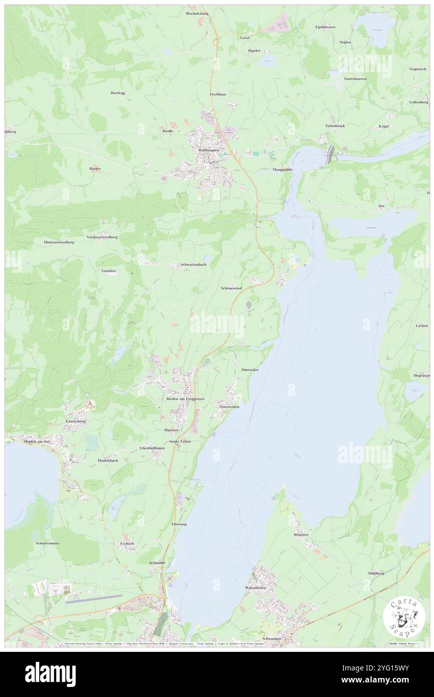 Schernberg, Swabia, DE, Germany, Bavaria, N 47 37' 36'', N 10 43' 12 ...