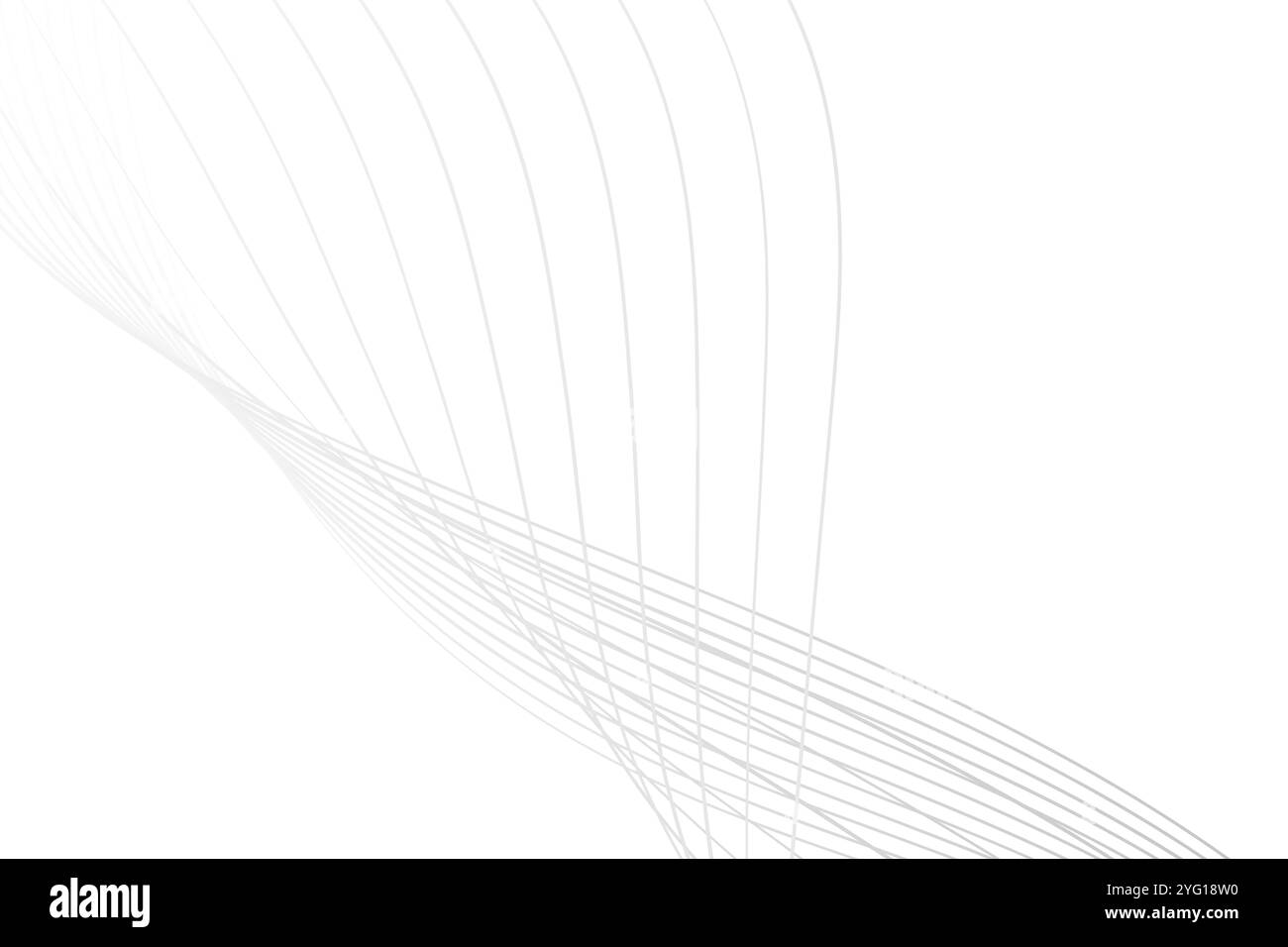 Abstract white background from lines. Wavy line drawing . Design ...