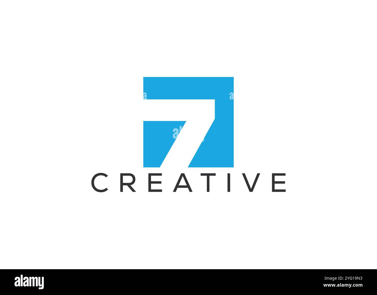 Number seven logo hi-res stock photography and images - Alamy