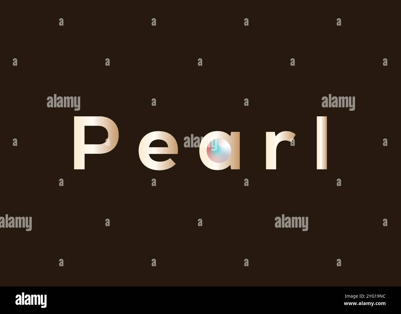 Creative and minimal pearl logo design. Modern colorful pearl logo ...